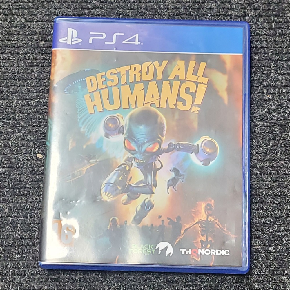 Pre-owned Sony PlayStation 4 Sony PlayStation 4 game Destroy All Humans ...